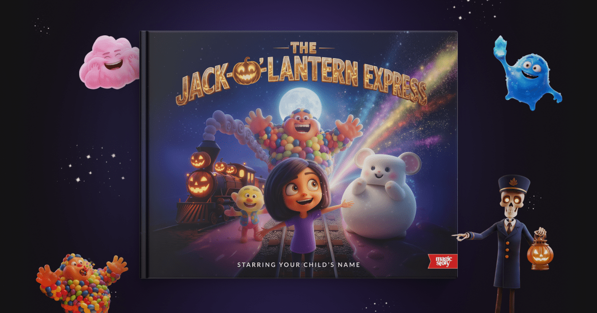 The Jack-O'-Lantern Express: Personalized Halloween Book | Magic Story ...